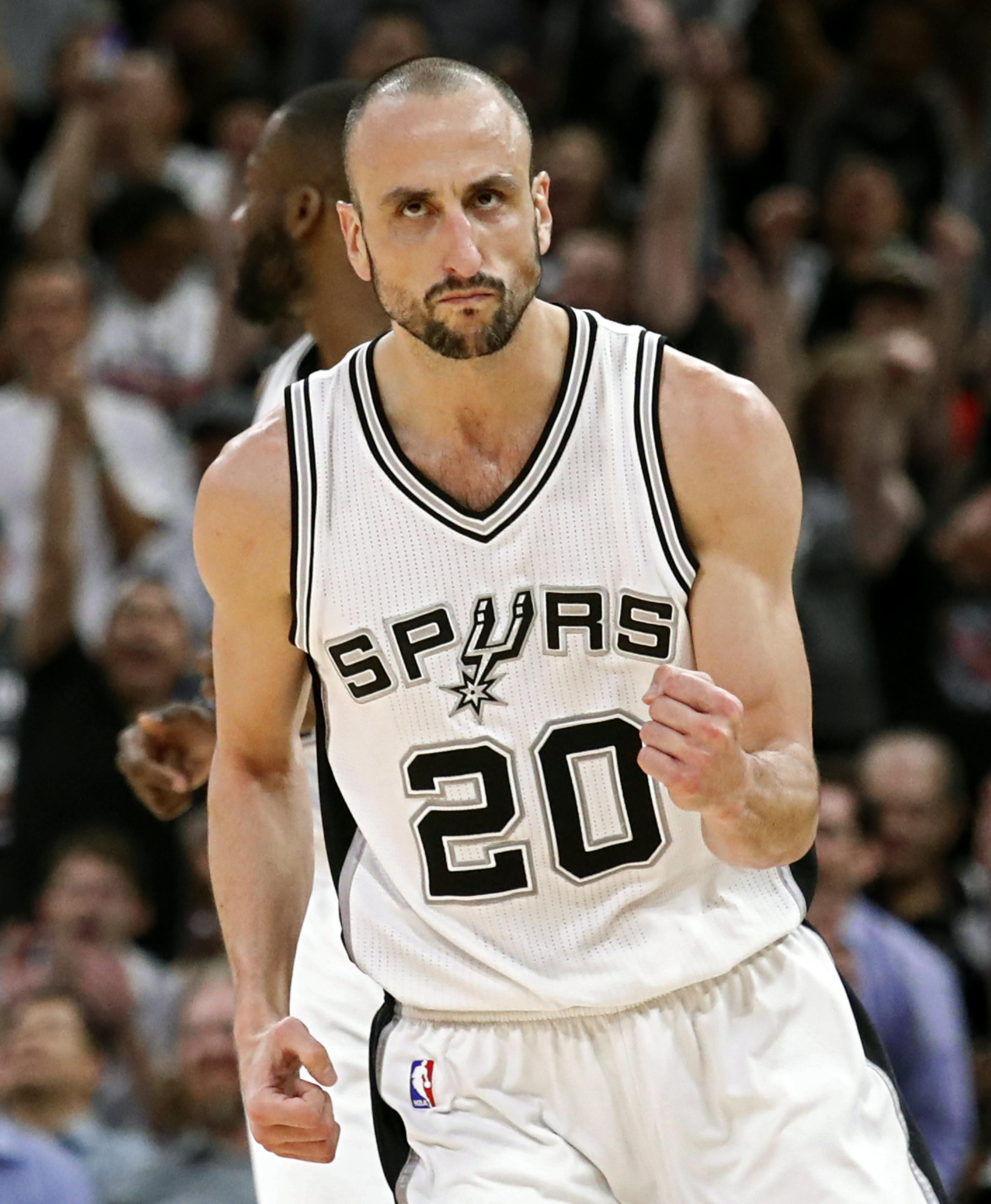 Manu Ginóbili la rompió en el triunfo de San Antonio Spurs ante Houston ...