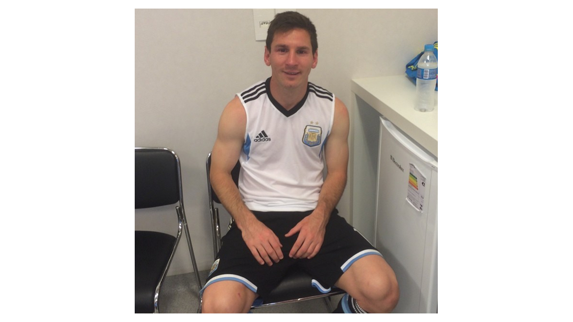 Lionel Messi, sin festejo: Me tocó el antidoping | Brasil 2014 Lionel Messi, sin festejo: Me tocó el antidoping | Brasil 2014