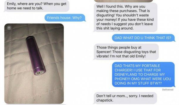 Un Hombre Encuentra El Juguete Sexual De Su Hija Mirá La Imperdible