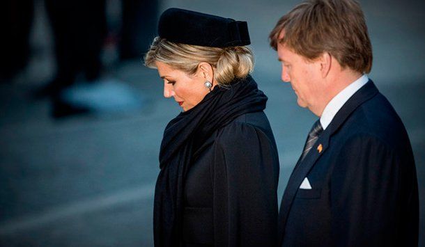 Máxima Zorreguieta encabezó la despedida de su hermana Inés