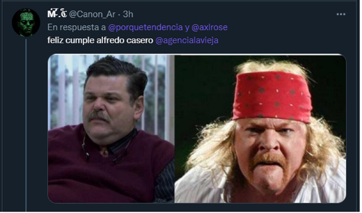 Axl Rose cumple 60 años y estallaron los memes