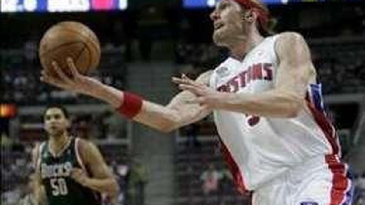 Walter Herrmann se lució en la victoria de Detroit