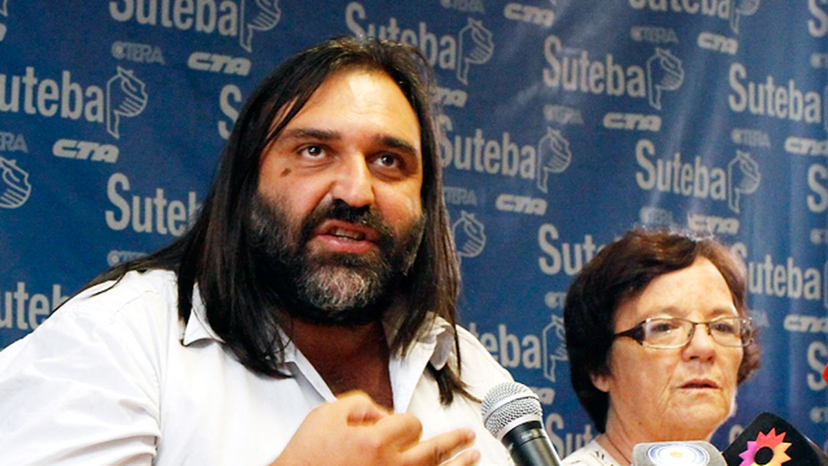 Roberto Baradel: Seguirán las medidas de fuerza