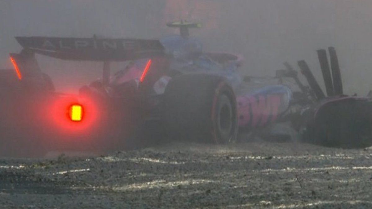 Se accidentó Franco Colapinto en la qualy del GP de Imola