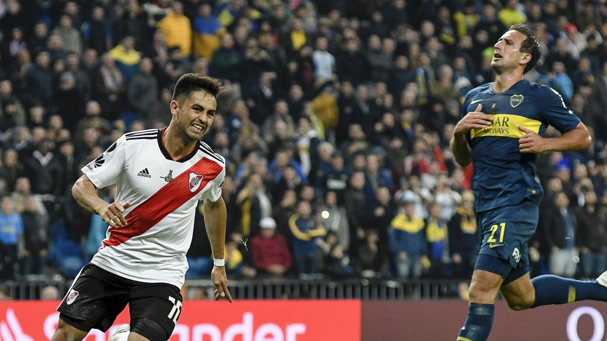 River sigue de fiesta: el relato del gol del Pity Martínez a Boca llegó ...