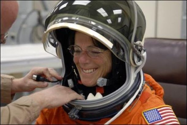 La primera clase dictada desde el espacio