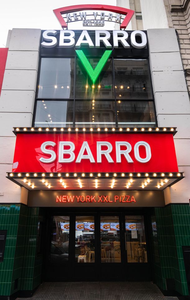 Sbarro en Buenos Aires: una porción de Nueva York en pesos