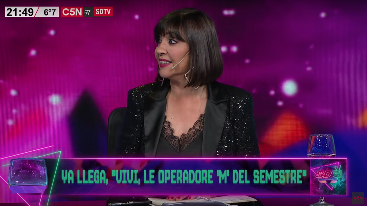 Sobredosis de TV: la genial e imperdible parodia de la Negra Vernaci de ...