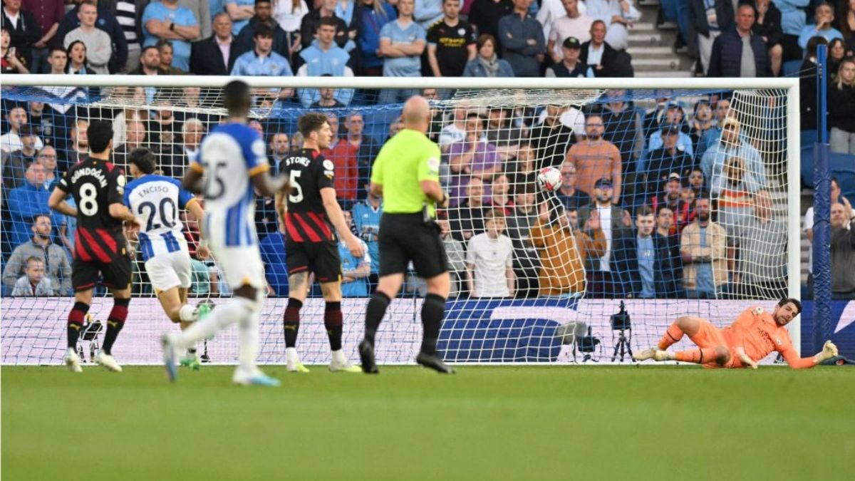 El TREMENDO golazo de Enciso para el 1-1 ente Brighton y Manchester City