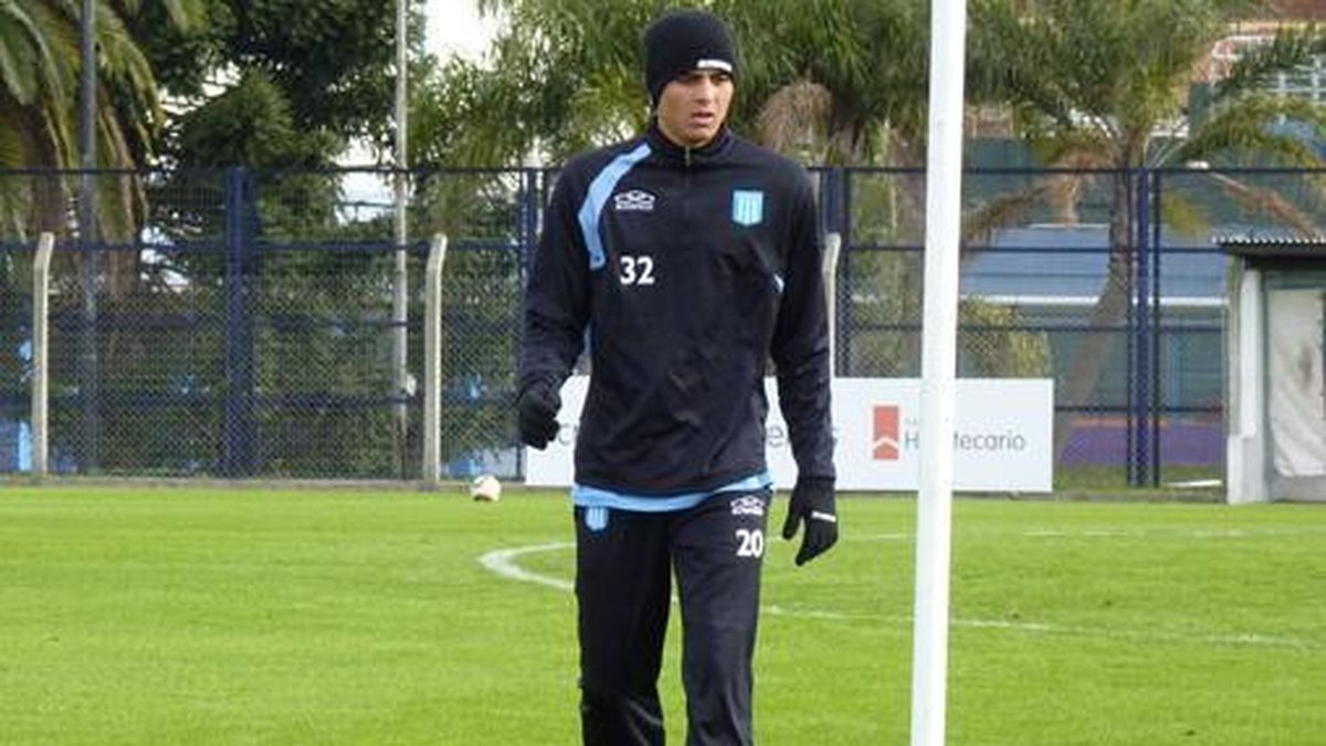 Gio Moreno se presentó en el entrenamiento