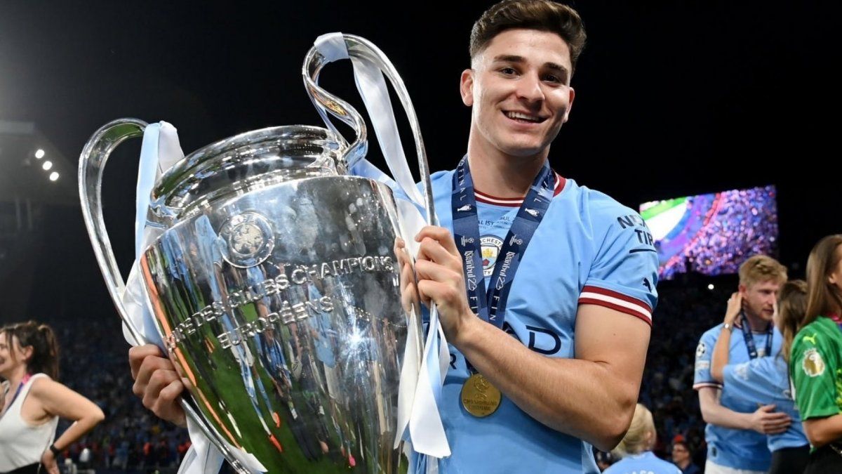 El impresionante récord que consiguió Julián Álvarez