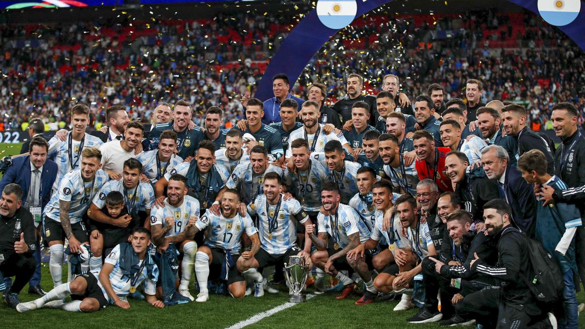 Argentina campeón de la Finalíssima: 20 fotos al 100