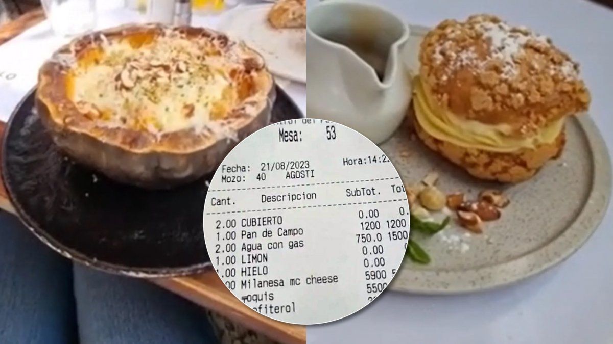 Viral: influencer mostró cuánto cuesta comer en el restaurante de ...