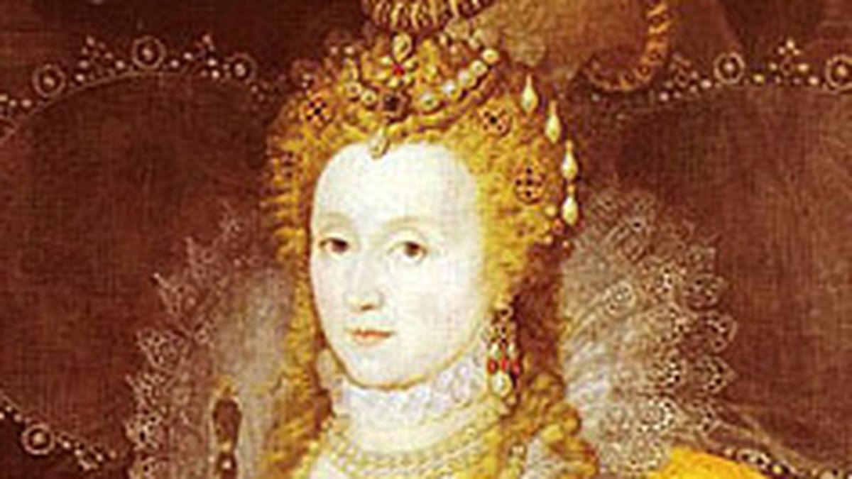 HALLAN VESTIDO DE LA REINA ISABEL I