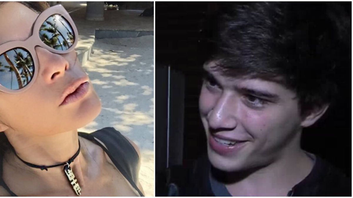 Luego de las fotos hot con Oriana Sabatini, Julián Serrano desafió a ...