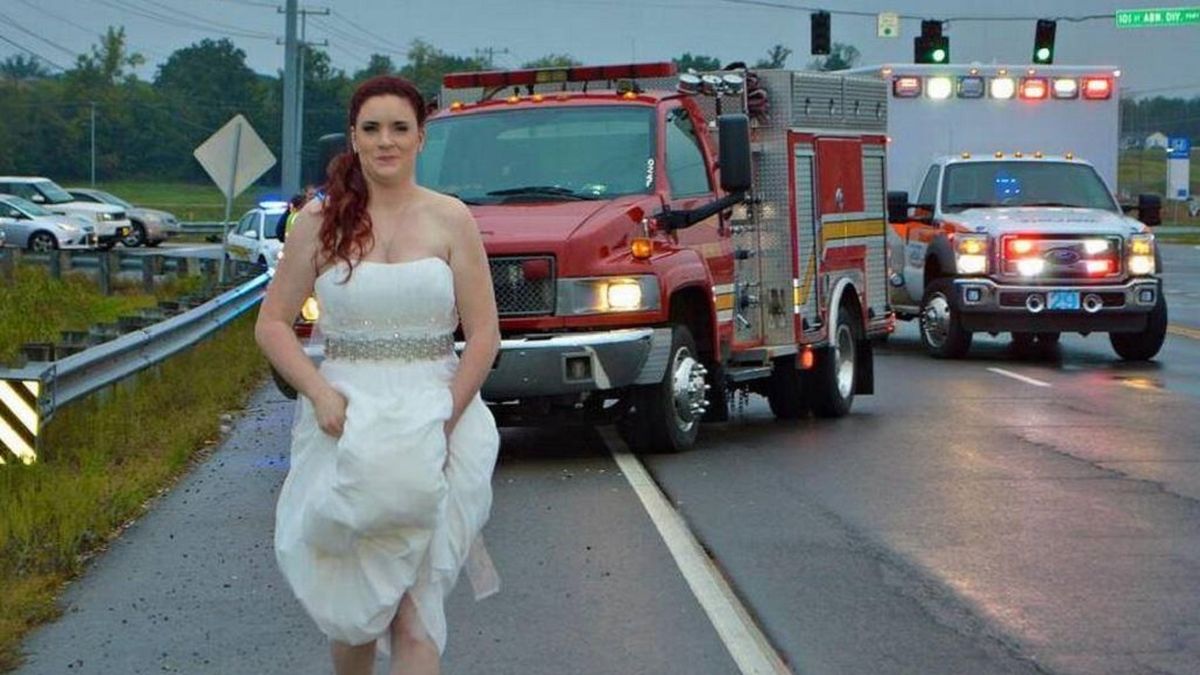 La historia de la foto de la novia que se viralizó a través de internet