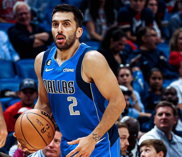 Facundo Campazzo debutó en Dallas Mavericks con un triple y dos asistencias