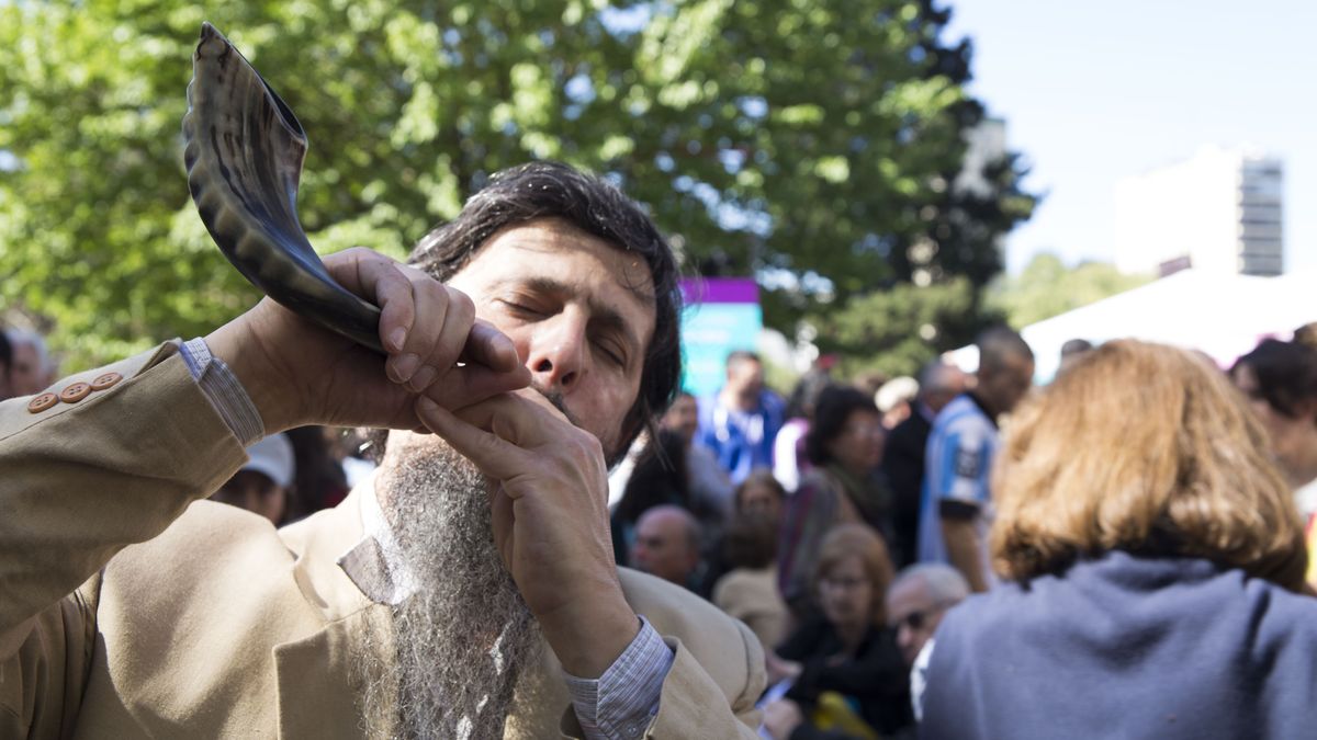 Más de 35 mil personas participaron de los festejos por el Año Nuevo judío