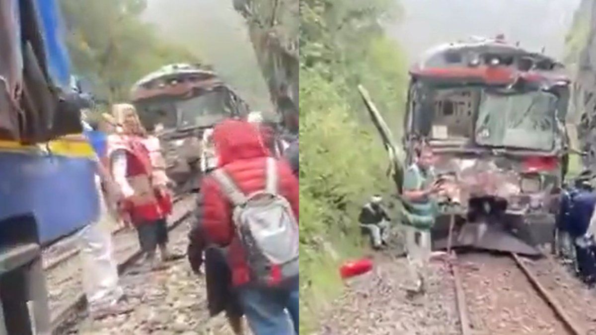 TRAGEDIA en MACHU PICCHU: CHOCARON DE FRENTE DOS TRENES y MURIÓ uno de ...