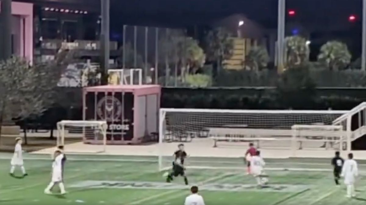 El gol de Mateo Massi en las infantiles del Inter Miami