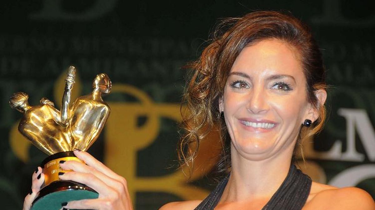 Lucha Aymar recibió el Olimpia a la mejor deportista