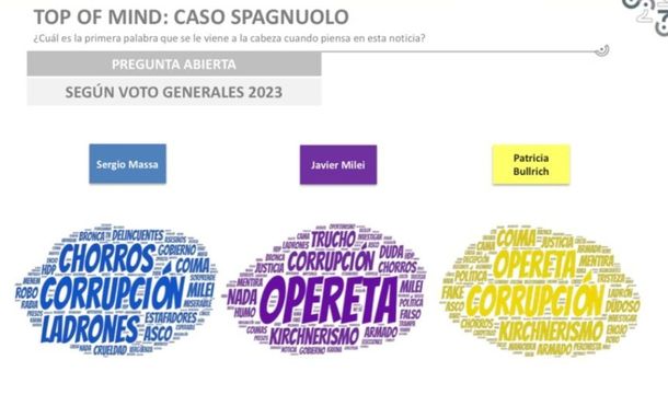 Una encuesta revela que la imagen positiva de Javier Milei está por debajo de la de Axel ...