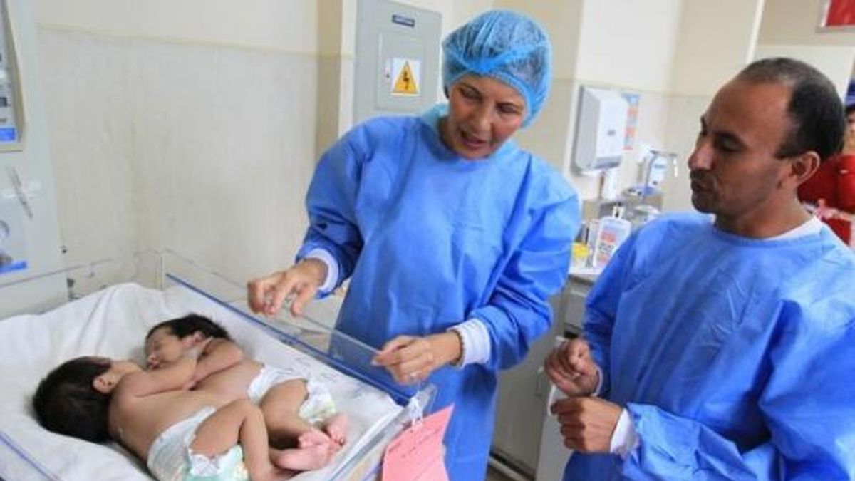 Después de ocho horas de operación, dos siamesas son separadas con éxito