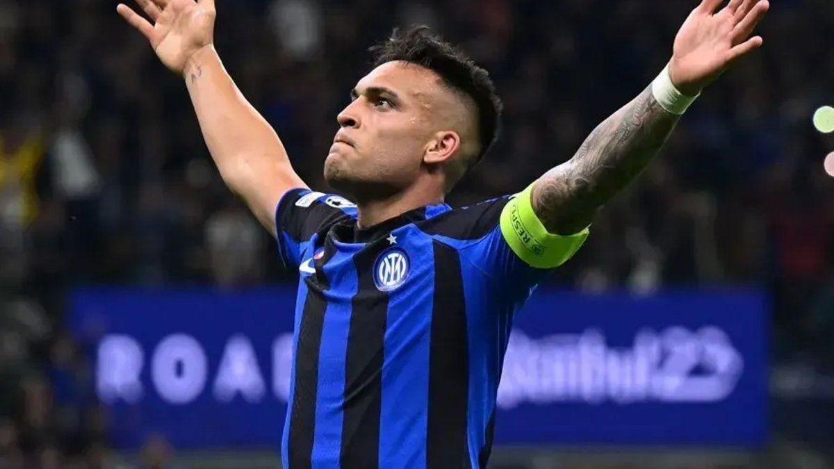 Lautaro Martínez fue elegido el mejor jugador de la Serie A en la liga italiana