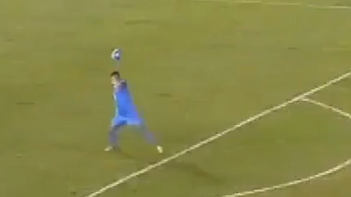 Se confundió de deporte: Ibrahim Alma, de Siria, y su increíble saque ...