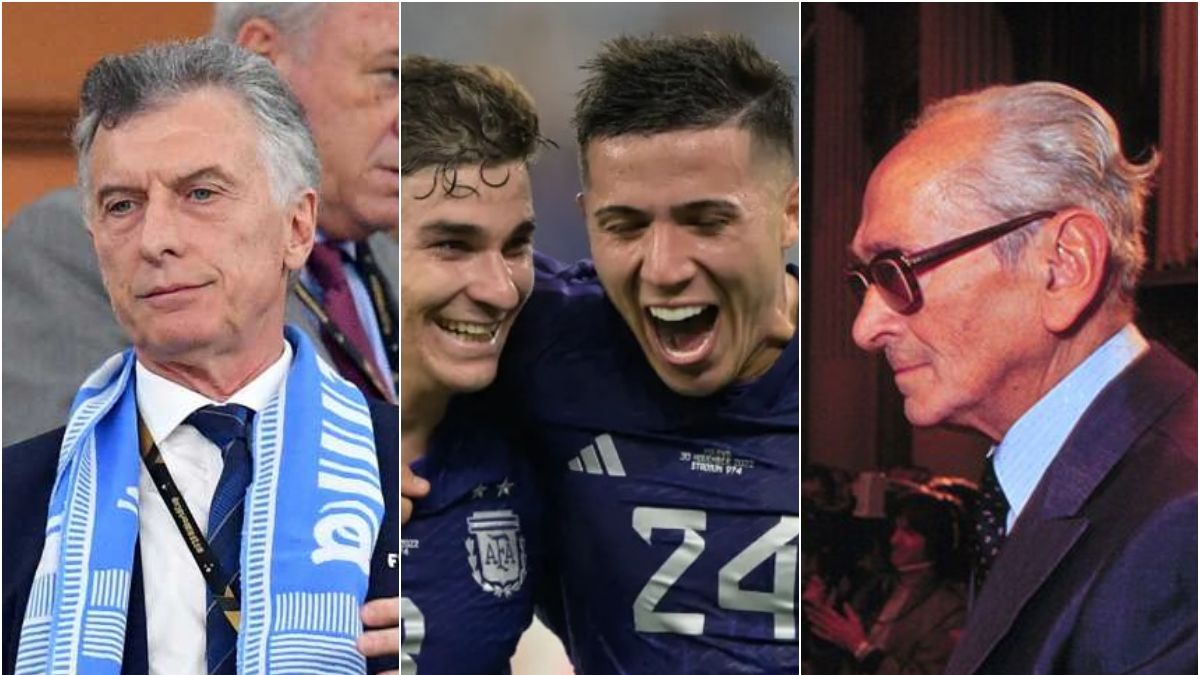 Atención: Mauricio Macri elogió a Julián Álvarez y Enzo Fernández