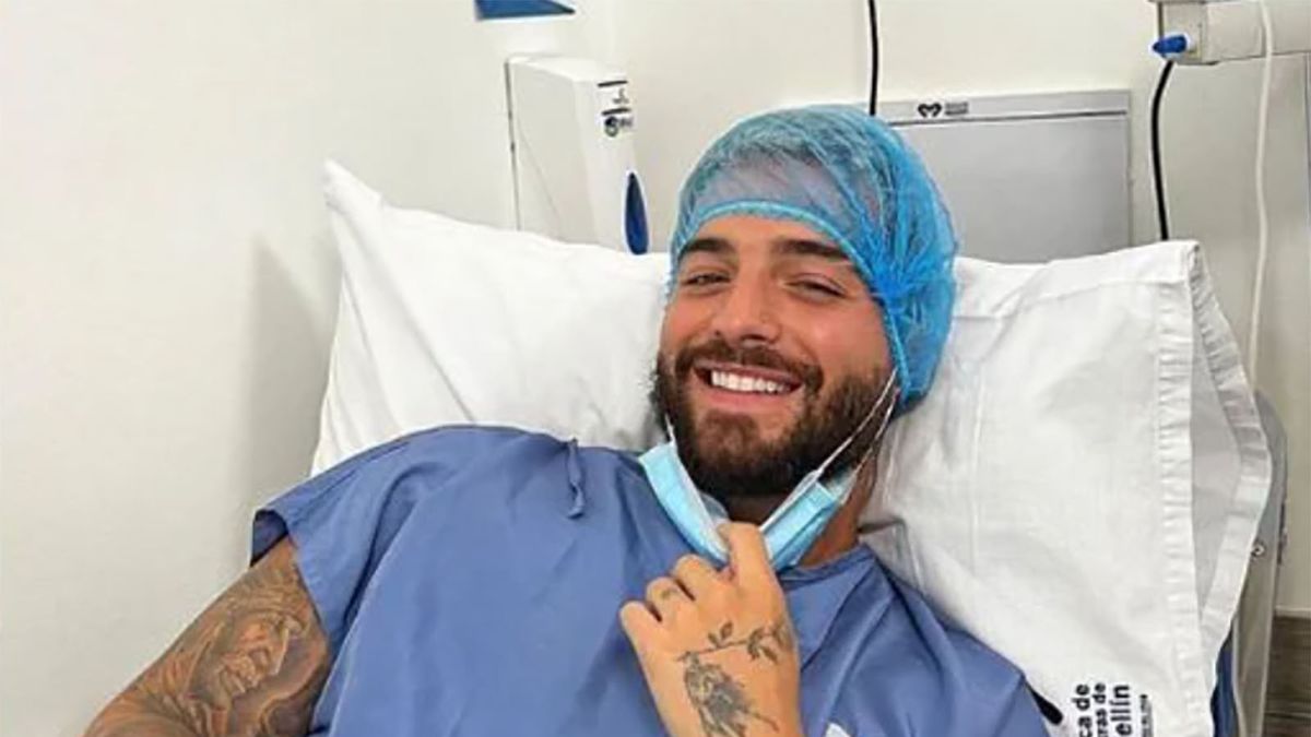 El mensaje de Maluma a sus fans luego de ser operado