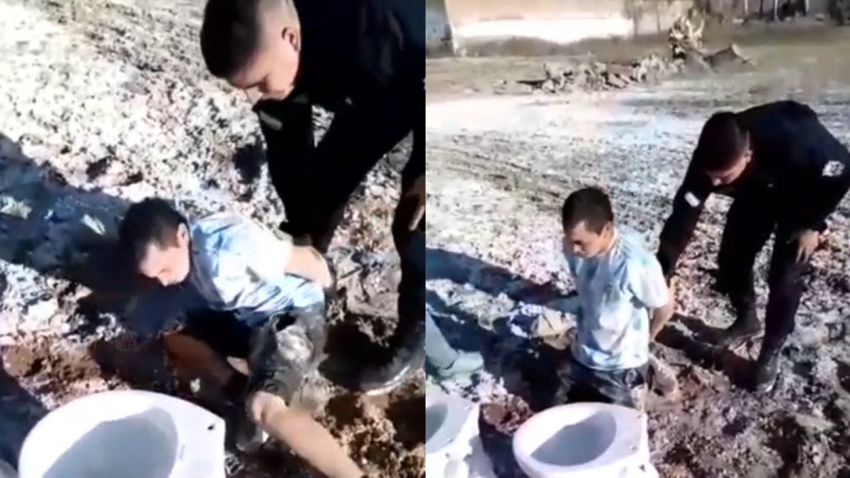 Increíble: fue a bailar, se encerró en los baños y se robó dos inodoros