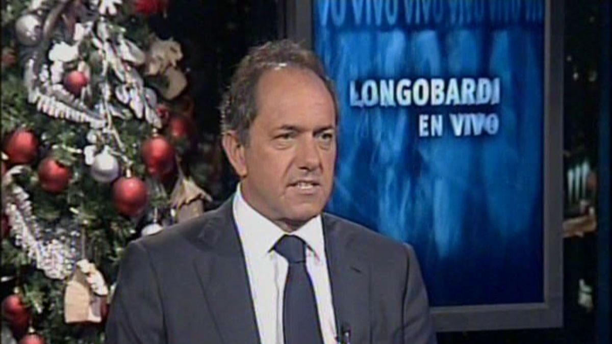 Daniel Scioli: Para mí es normal hablar con todos los sectores