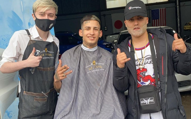 Cómo es cortarle el pelo a L-Gante: lo cuenta Facundo Guas, el barbero ...