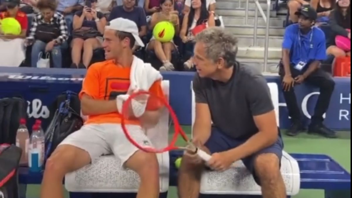 Diego Schwartzman, Ben Stiller y una inédita amistad