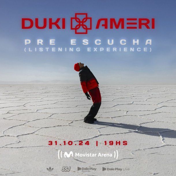 Duki hará una pre escucha de su nuevo álbum Ameri: cómo conseguir entradas