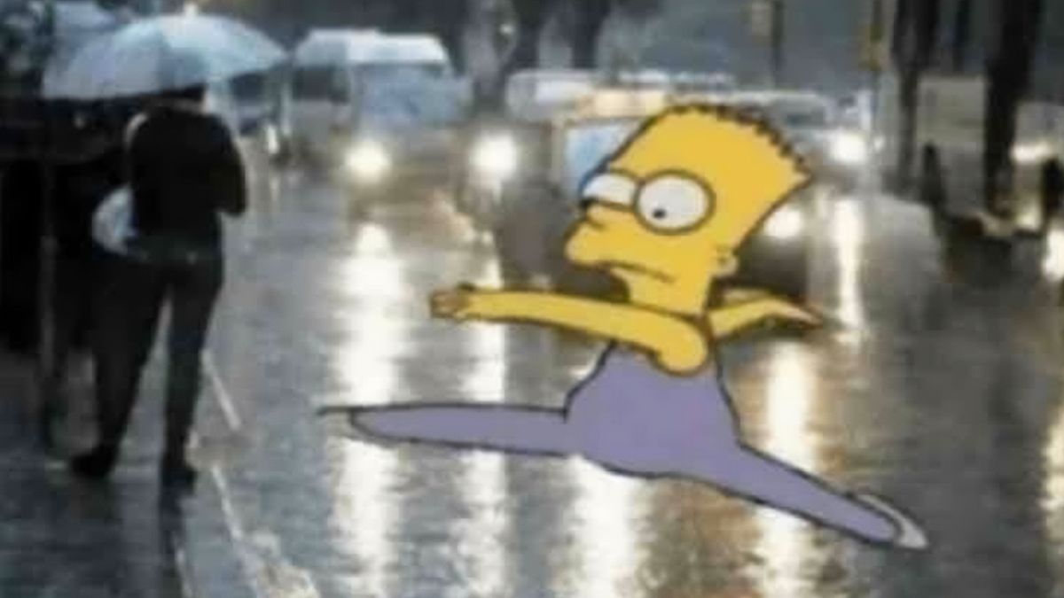 Memes y reacciones a la fuerte tormenta que azota al AMBA