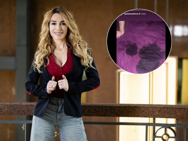 Fátima Florez rompió el silencio sobre la foto de la mancha en su cama