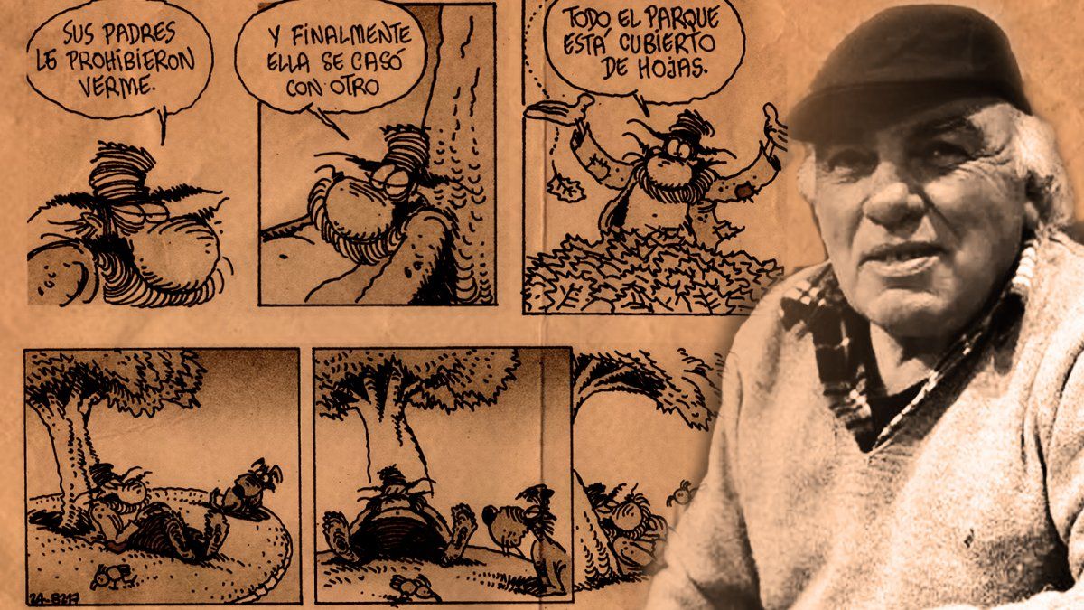 Murió Tabaré, el creador de la tira Diógenes y el linyera