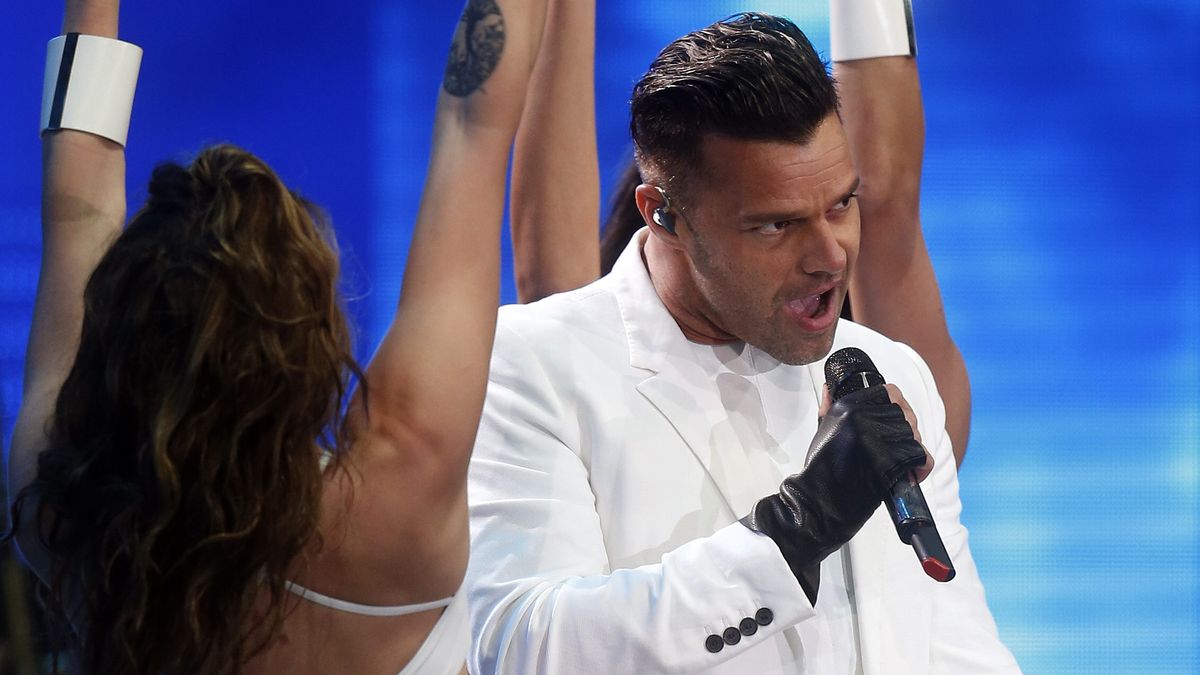 Ricky Martin brilló en el escenario del Festival de Viña del Mar