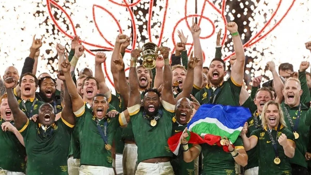 Sudáfrica venció a los All Blacks y se convirtió en bicampeón del Mundial de Rugby