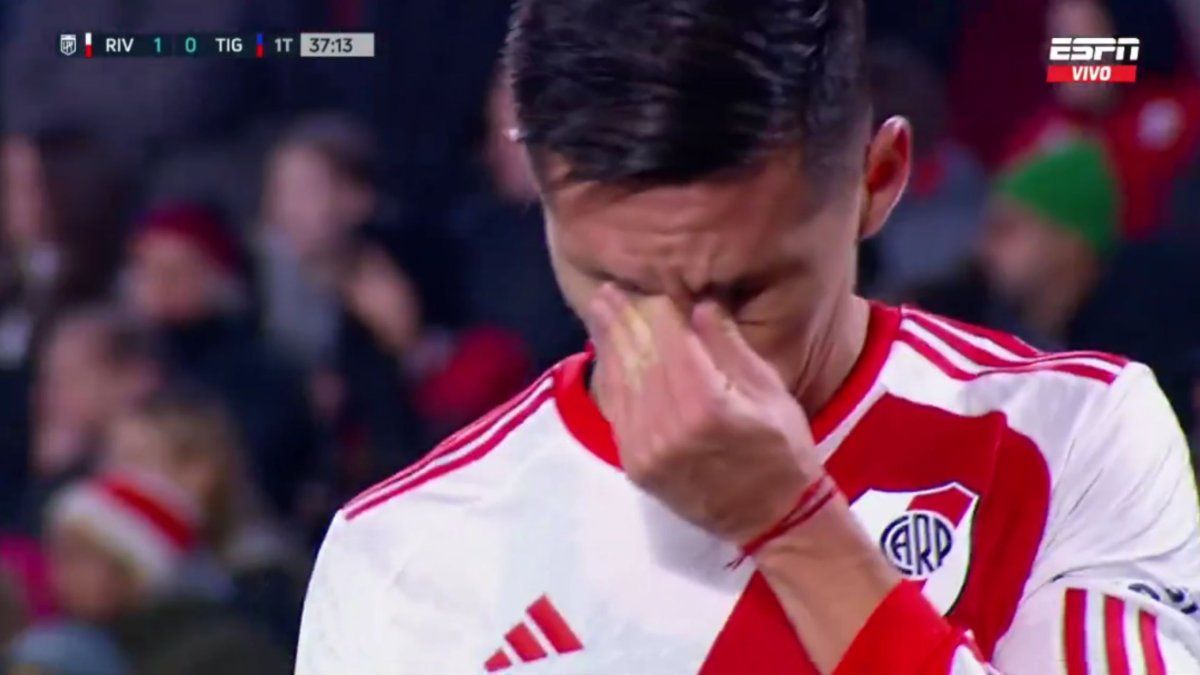 La angustia de Matías Kranevitter tras salir lesionado ante Tigre: se ...