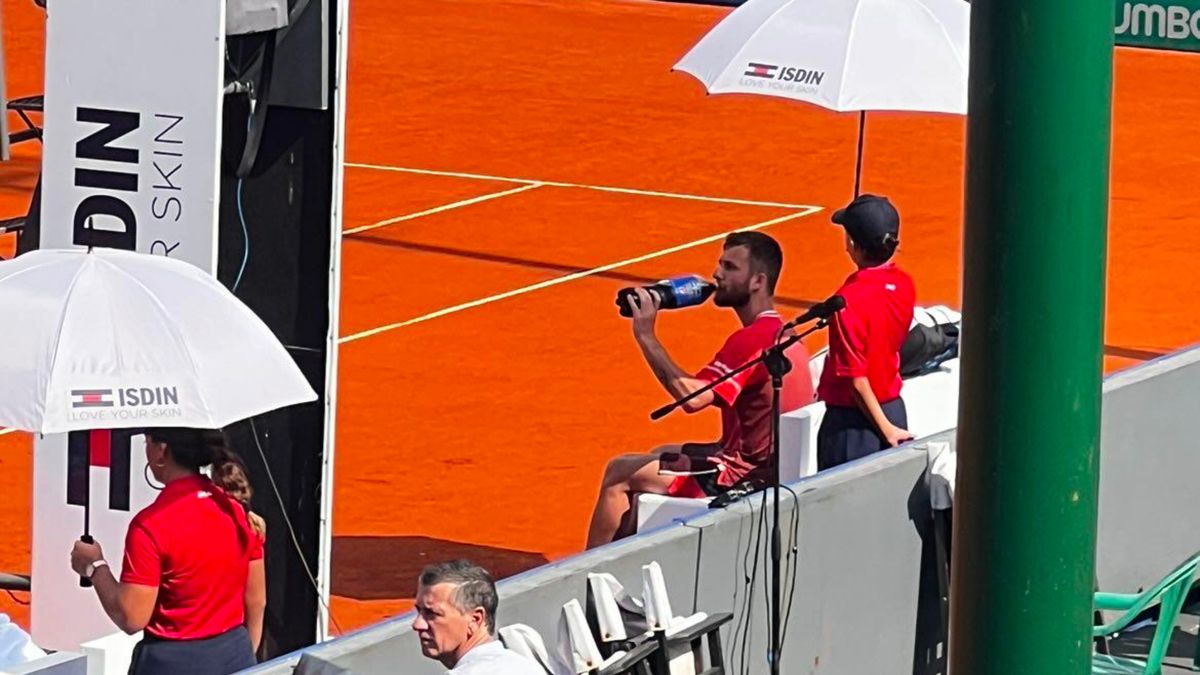 Quién es Corentin Moutet, el tenista que se volvió viral por tomar gaseosa en el Argentina Open