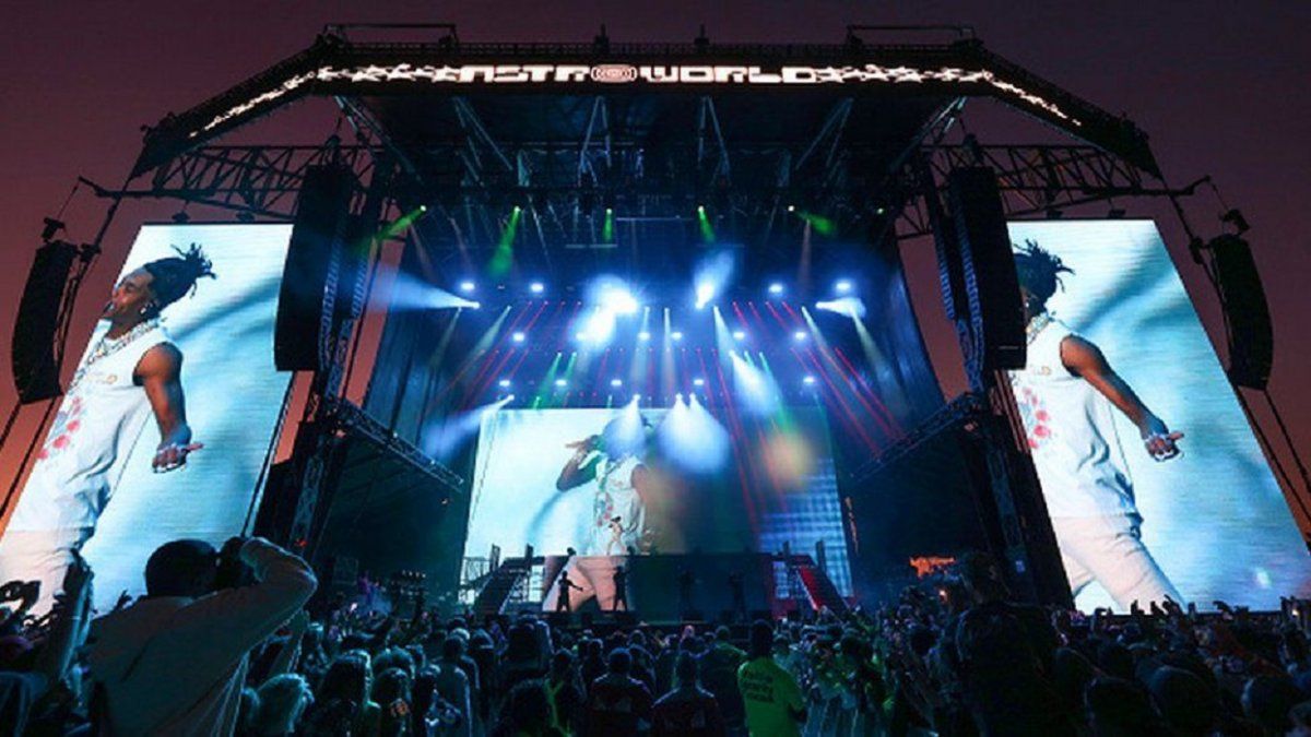 Estados Unidos: así fue la avalancha humana en un festival de Houston