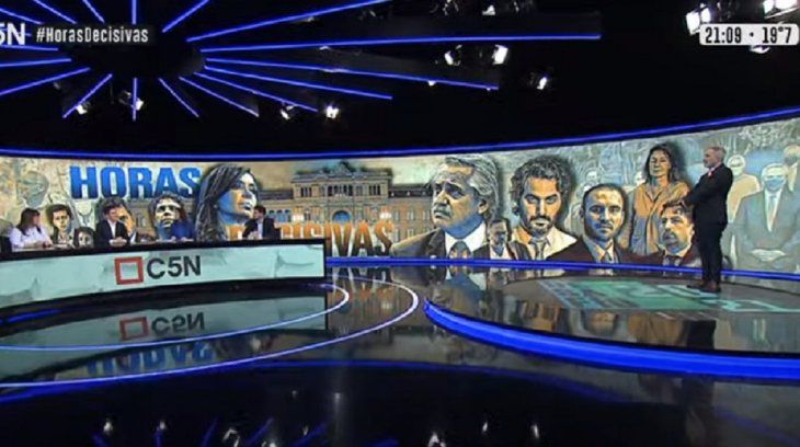 Ver en vivo el programa especial de C5N en medio de las tensiones en el Gobierno