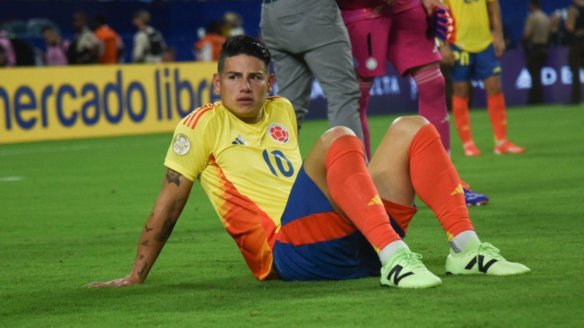 El insólito reclamo de James Rodríguez por la final de la Copa América ...