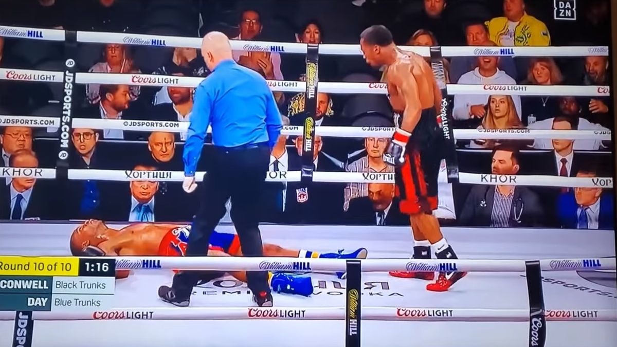 La carta de Conwell tras dejar en coma a Day: Pensé en dejar el boxeo