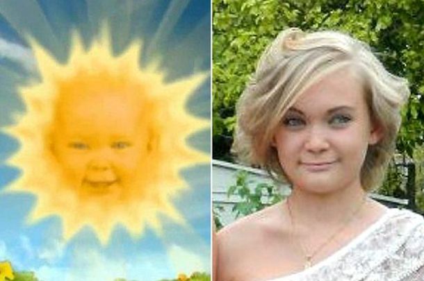 Conocé a Jessica Smith, el Sol de los Teletubbies, 19 años después