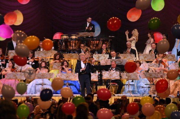 André Rieu brindó un concierto soñado en el Movistar Arena