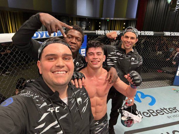 Kevin Chino Vallejos brilló en la UFC: venció a Danny Silva y sigue invicto